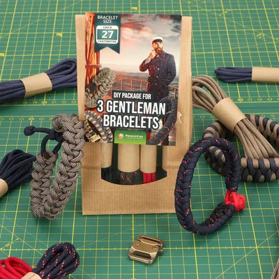 3 klassische Paracord-Armbänder machen | Anleitung